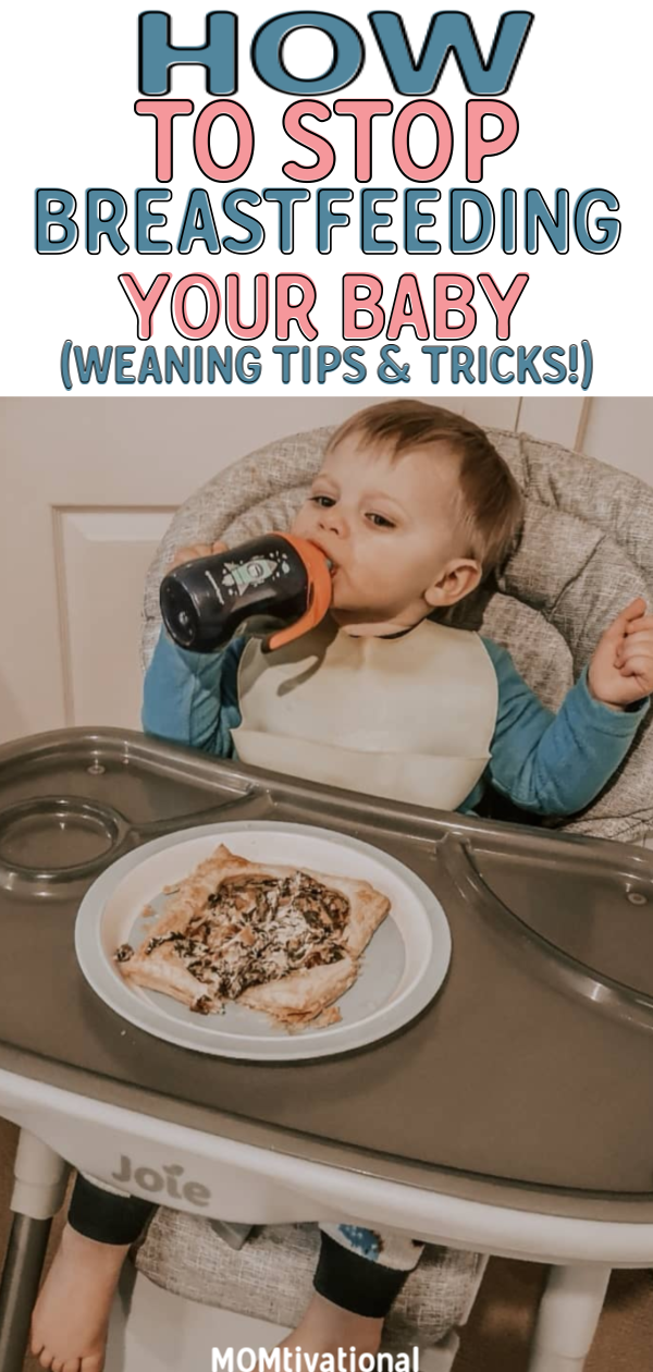 How To Start Weaning Your Baby and Stop Breastfeeding - MOMtivational