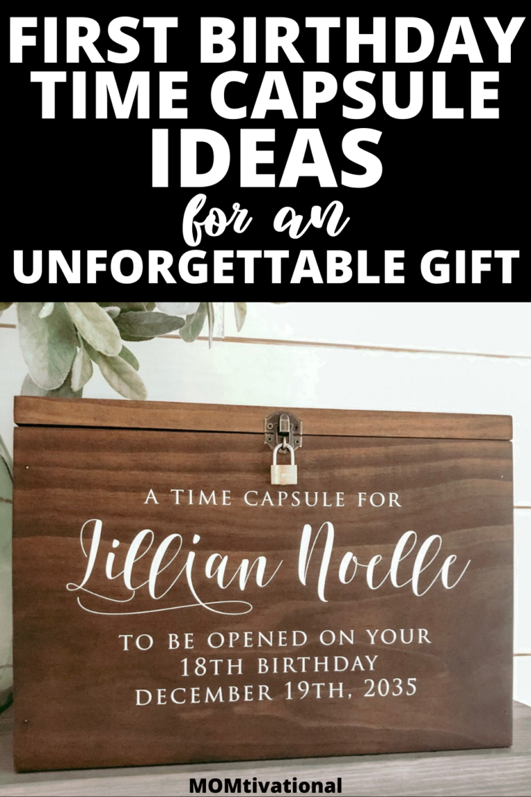 First Birthday Time Capsule Ideas For An Unforgettable Gift (MUST DO)