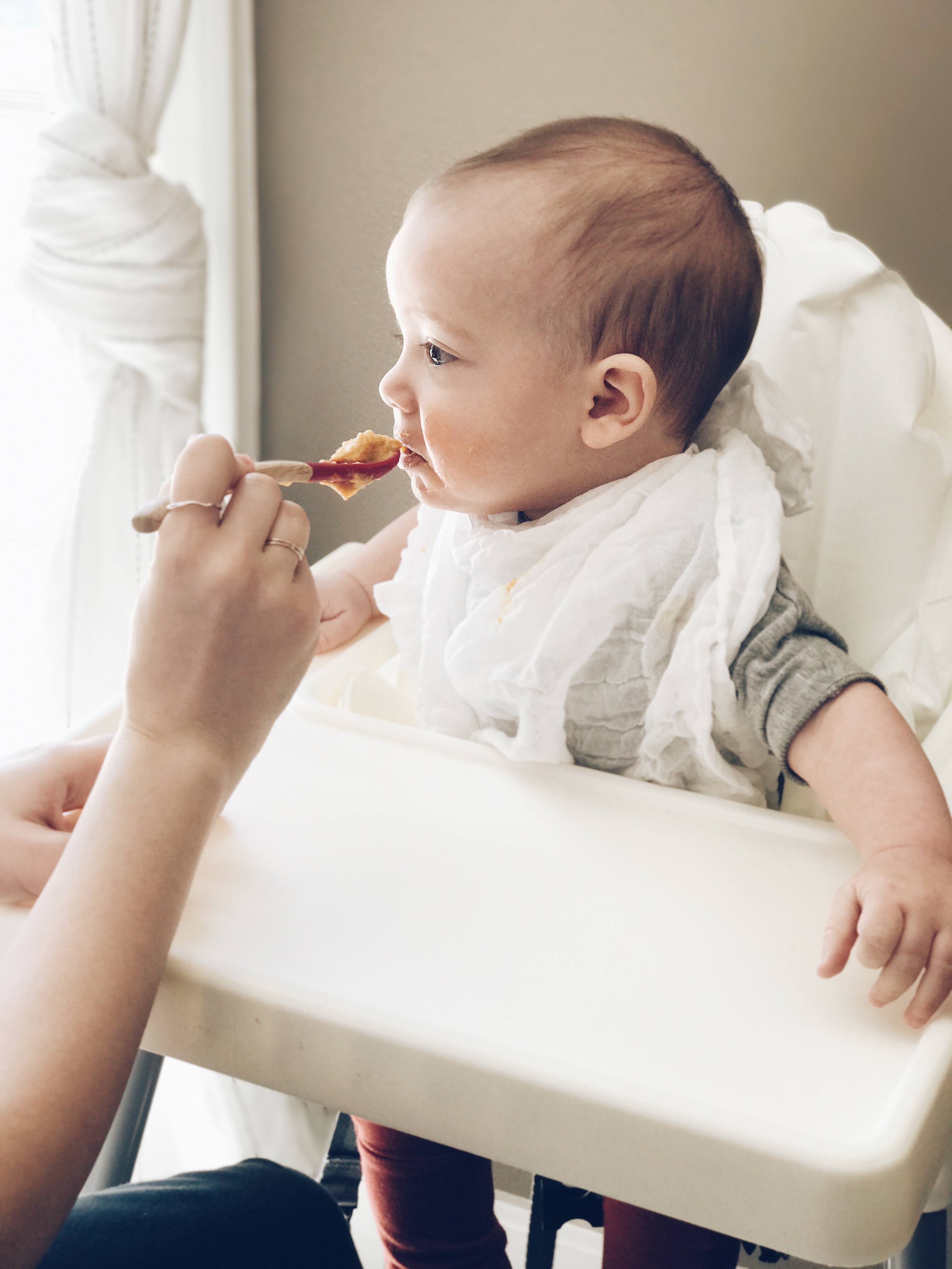 How To Transition Baby From Puree To Table Food? - MOMtivational