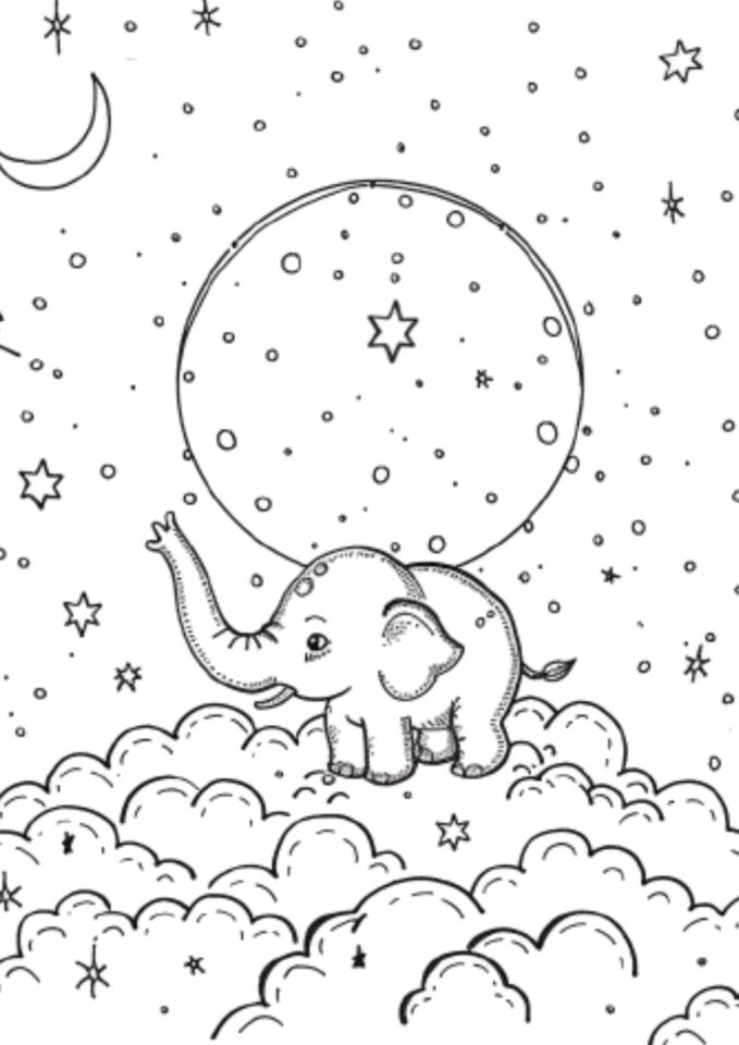 11+ FREE Elephant Coloring Page Printables - MOMtivational