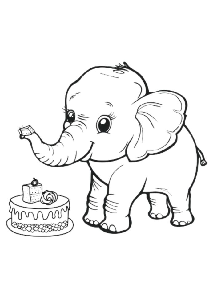 11+ FREE Elephant Coloring Page Printables - MOMtivational