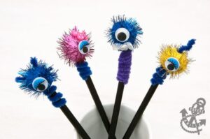30+ DIY Pencil Toppers: From Monster Mashes to Smiley Splashes ...