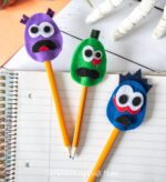 30+ DIY Pencil Toppers: From Monster Mashes to Smiley Splashes ...