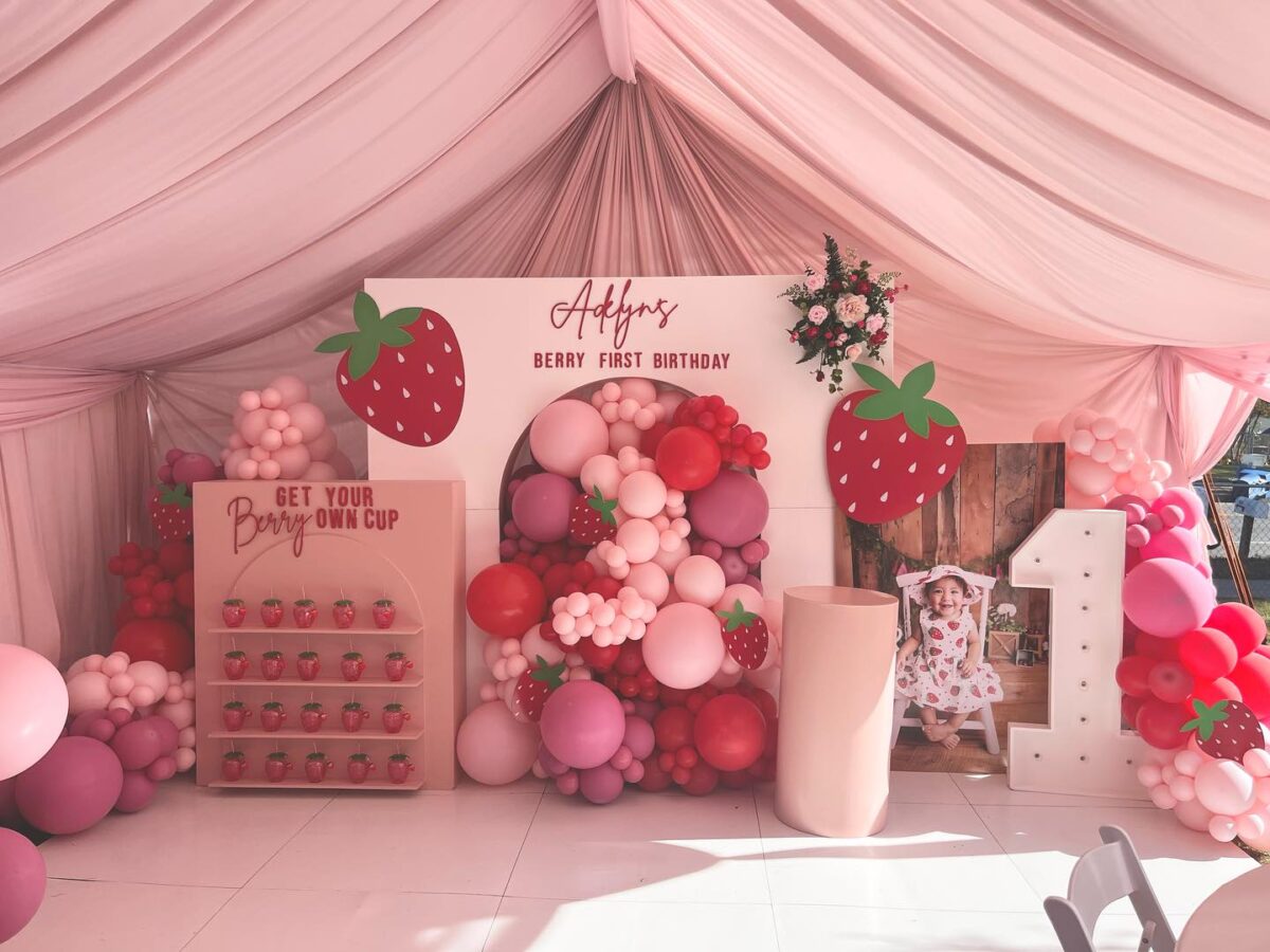 100+ Berry 1st Birthday Ideas: Balloons, Banners, and Berry Good Times ...