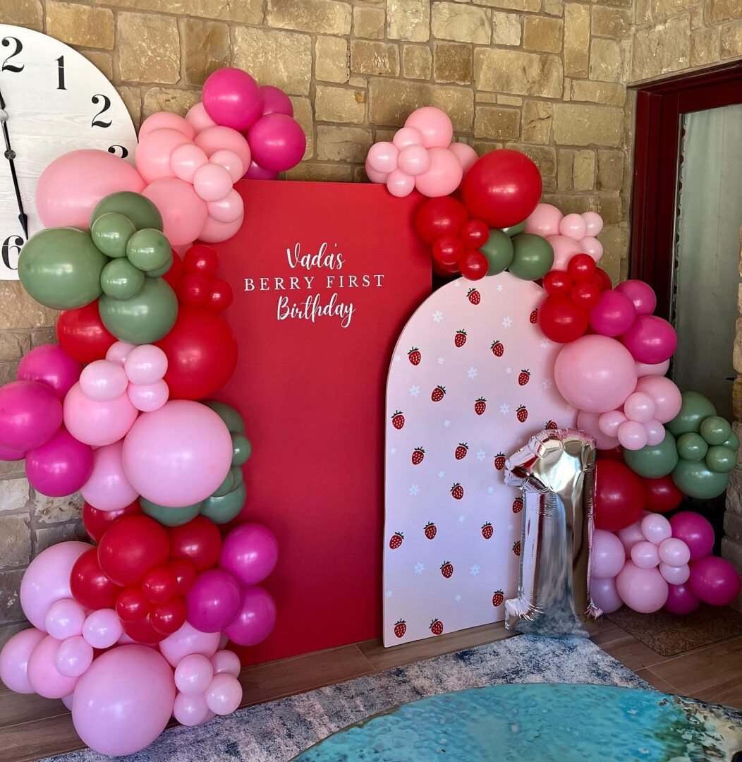 100+ Berry 1st Birthday Ideas: Balloons, Banners, and Berry Good Times ...