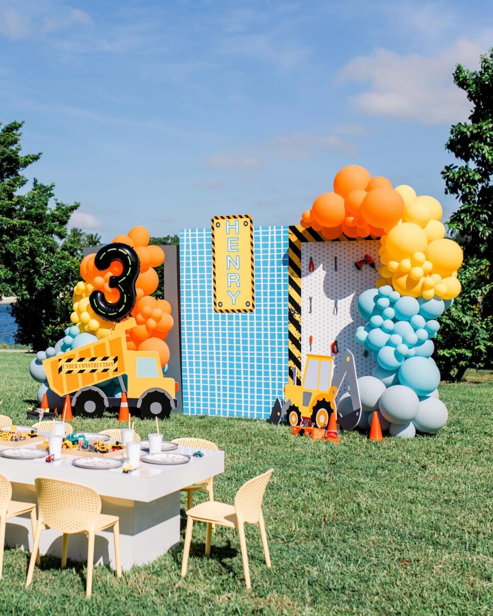93+ Construction Birthday Party Ideas for a Fun-Filled Day - MOMtivational