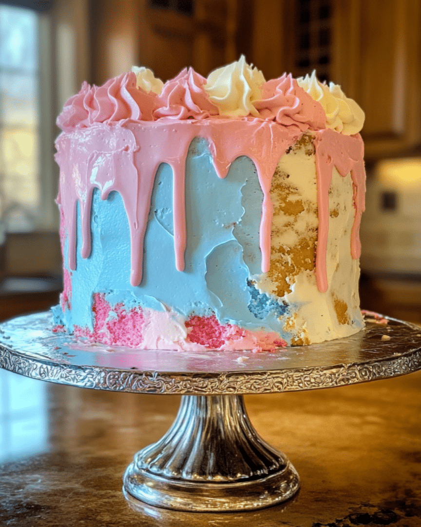 17 Gender Reveal Cake Ideas to Make Your Big Reveal Unforgettable ...