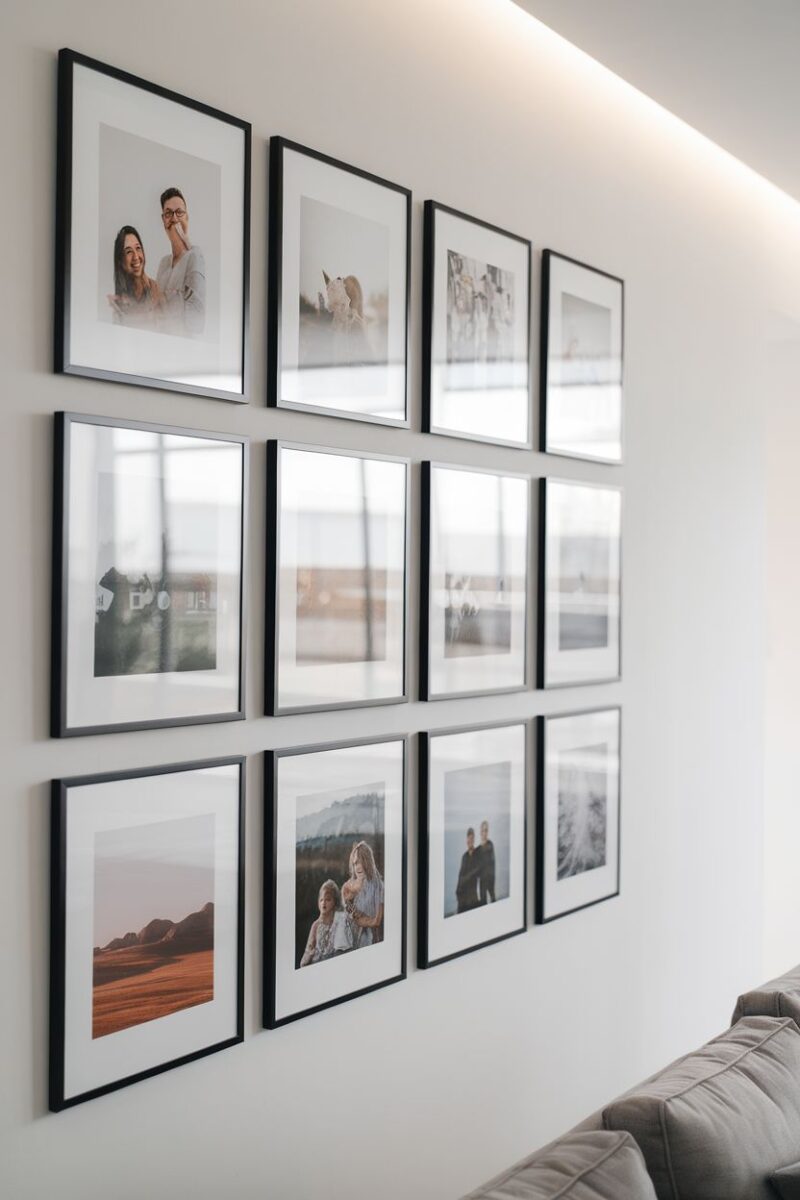 42+ Stunning Photo Wall Ideas to Showcase Your Favorite Memories ...