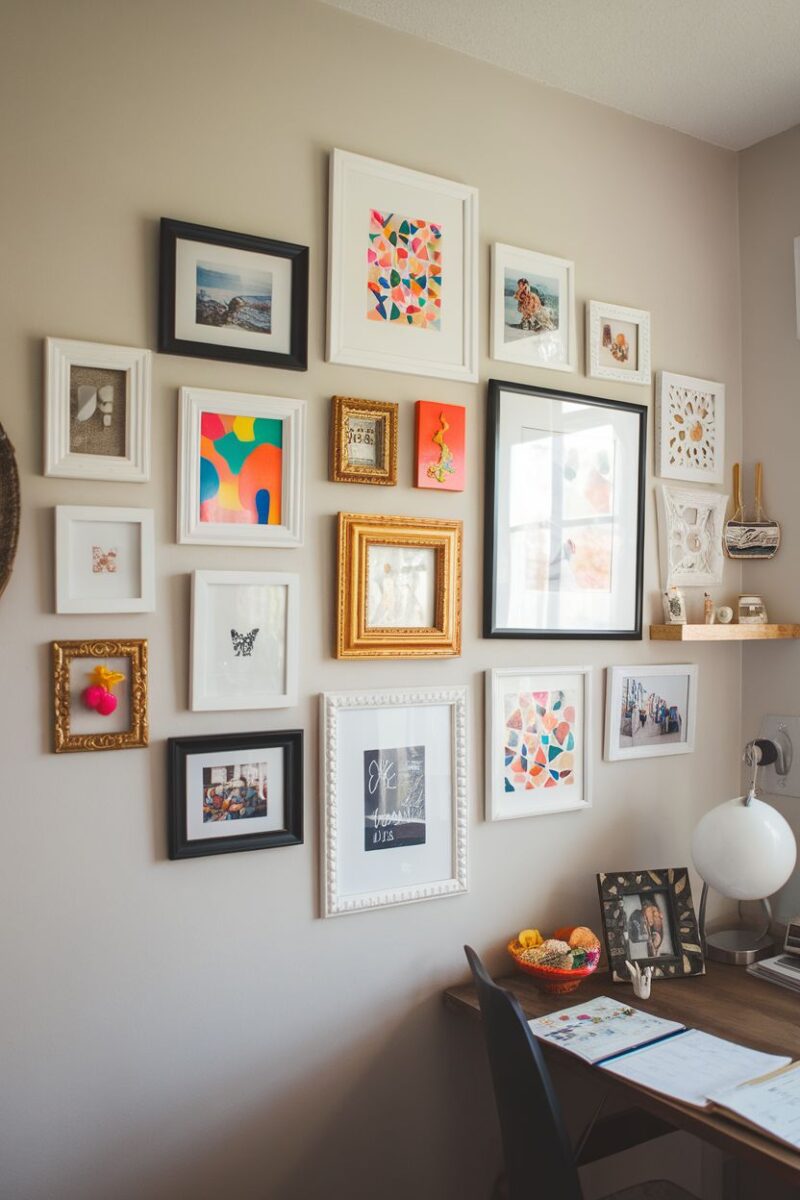 42+ Stunning Photo Wall Ideas to Showcase Your Favorite Memories ...