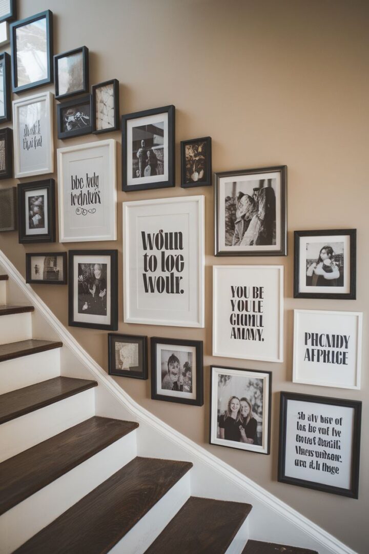 42+ Stunning Photo Wall Ideas to Showcase Your Favorite Memories ...