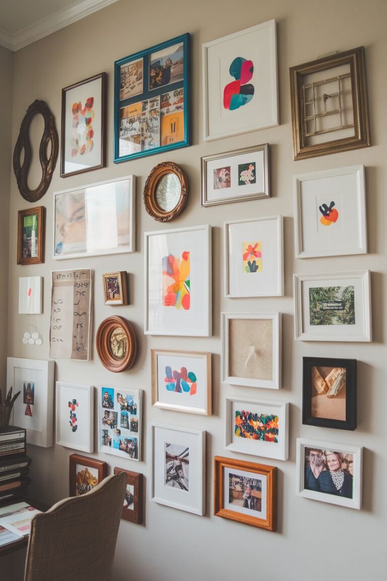42+ Stunning Photo Wall Ideas to Showcase Your Favorite Memories ...