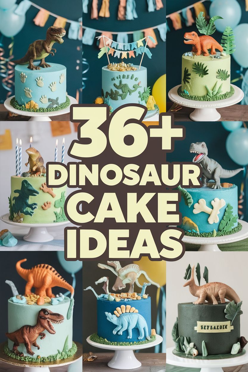36+ Dinosaur Cake Ideas For An Unforgettable Birthday Bash - MOMtivational