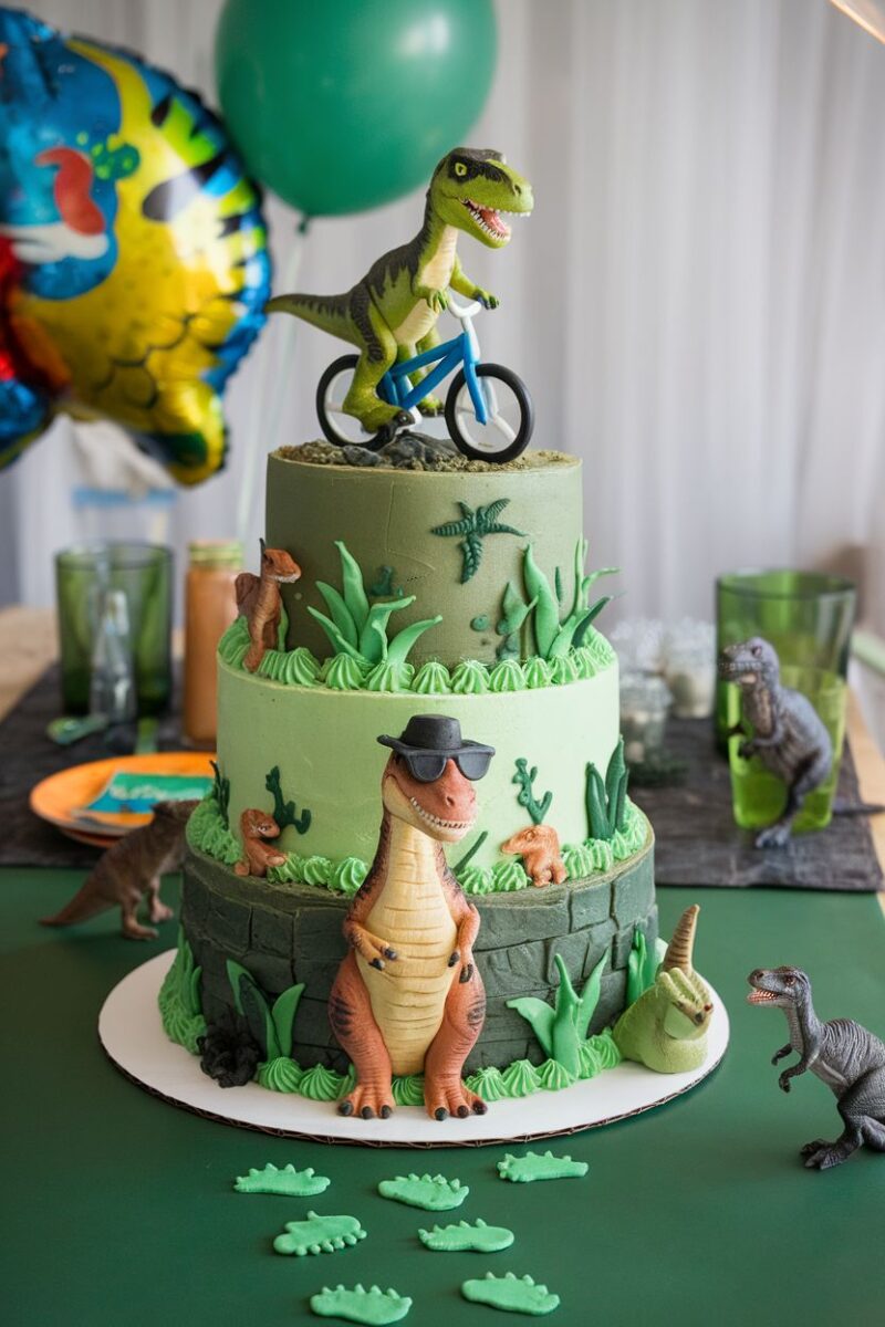 36+ Dinosaur Cake Ideas For An Unforgettable Birthday Bash - MOMtivational