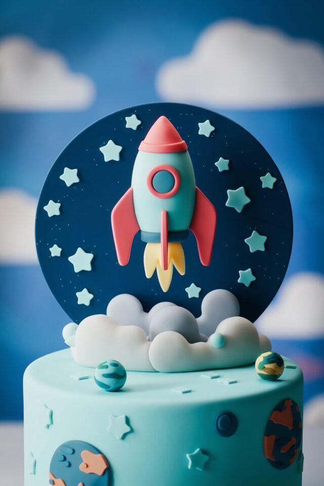 25+ Space Cake Ideas That Are Out of This World - MOMtivational