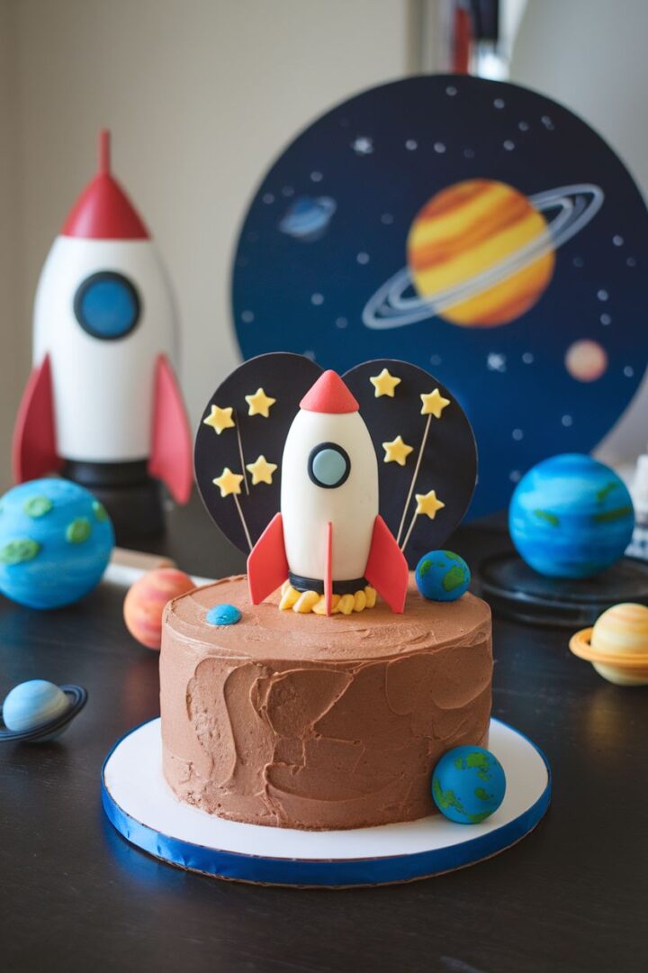 25+ Space Cake Ideas That Are Out of This World - MOMtivational