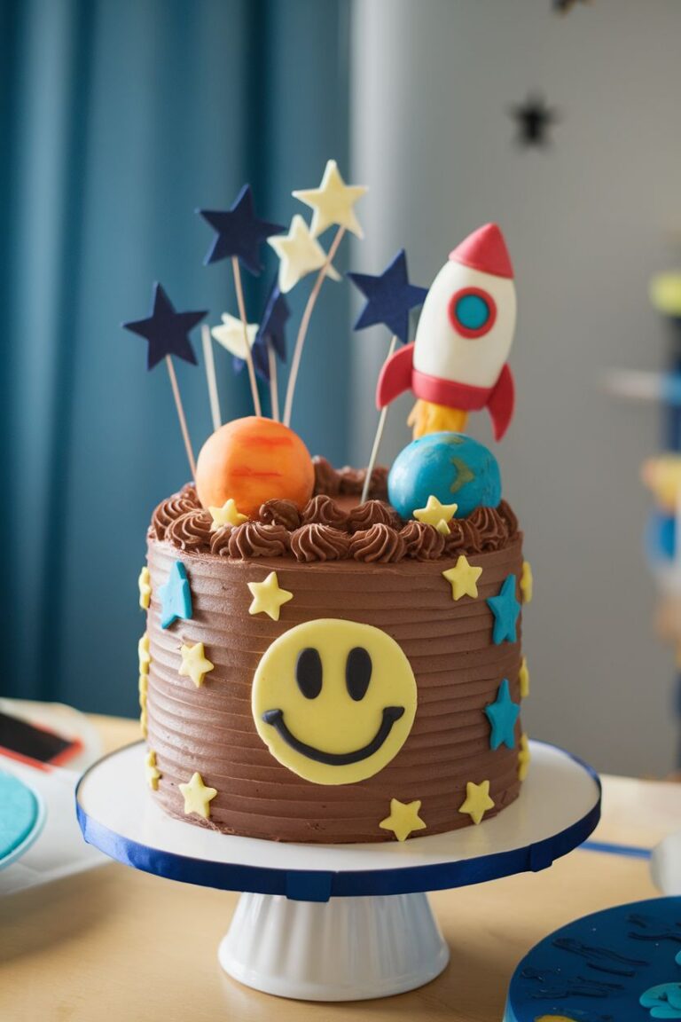 25+ Space Cake Ideas That Are Out of This World - MOMtivational