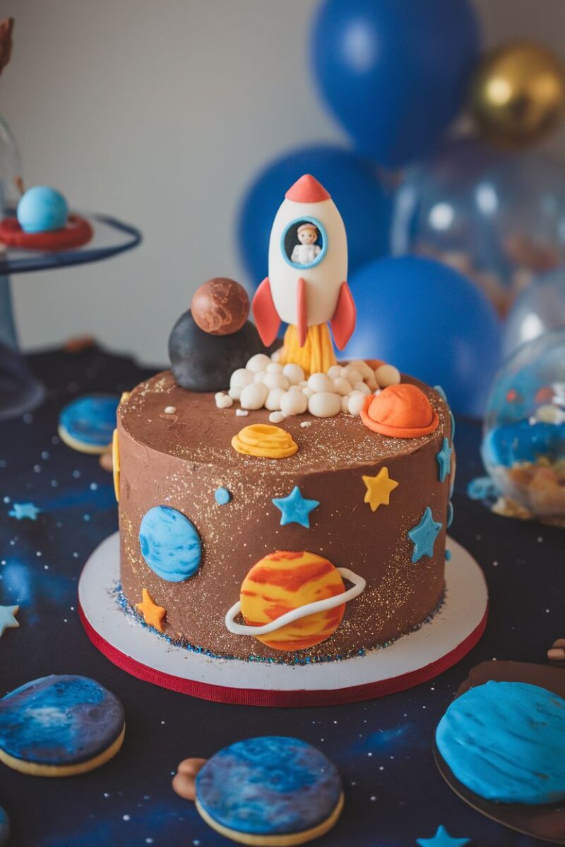 25+ Space Cake Ideas That Are Out of This World - MOMtivational
