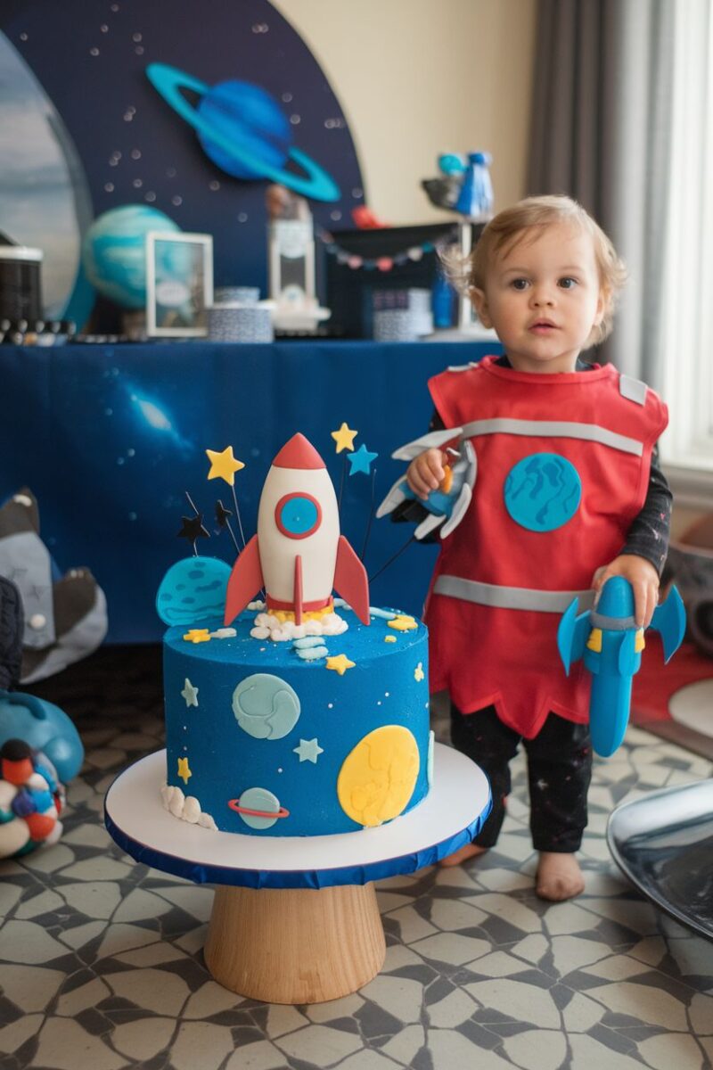25+ Space Cake Ideas That Are Out of This World - MOMtivational