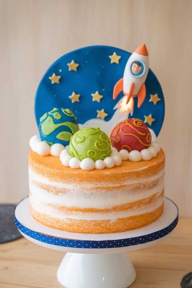 25+ Space Cake Ideas That Are Out of This World - MOMtivational