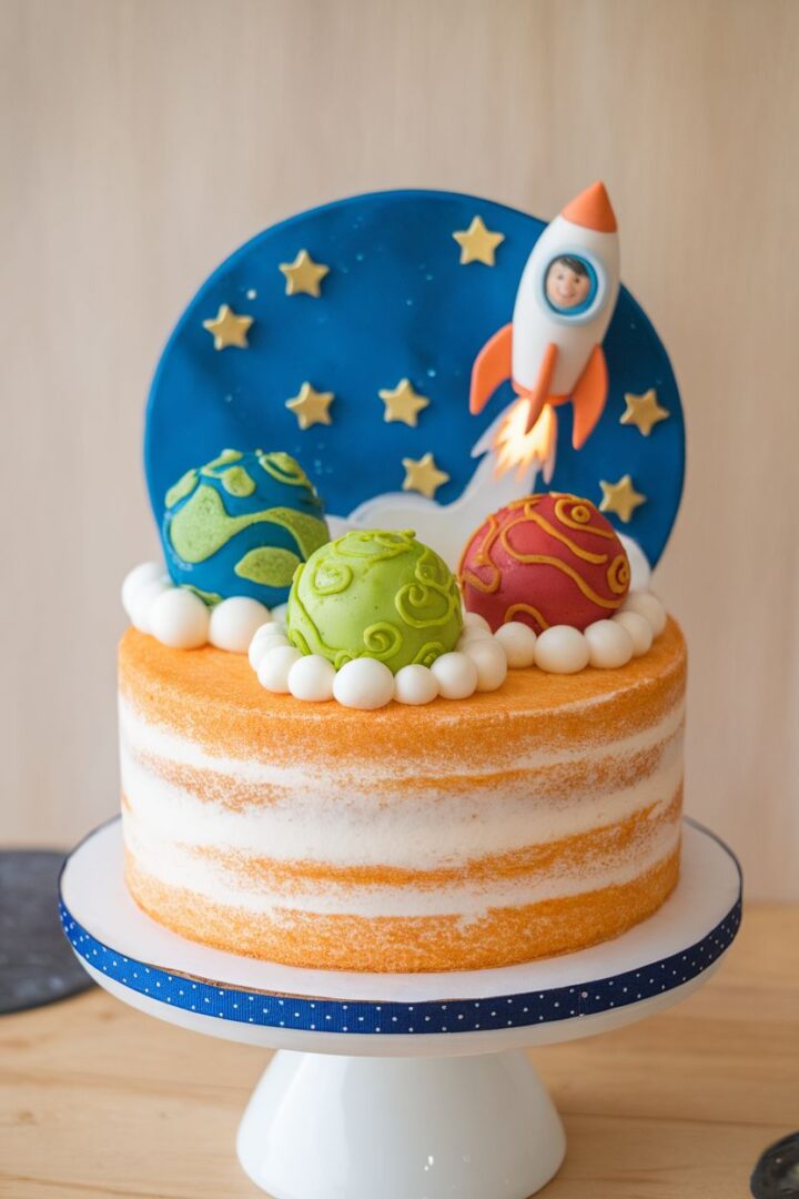 25+ Space Cake Ideas That Are Out of This World - MOMtivational