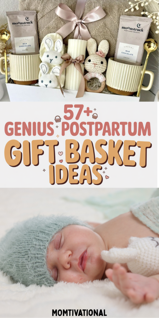 57+ Genius Postpartum Gift Basket Ideas Every New Mom Will Appreciate ...